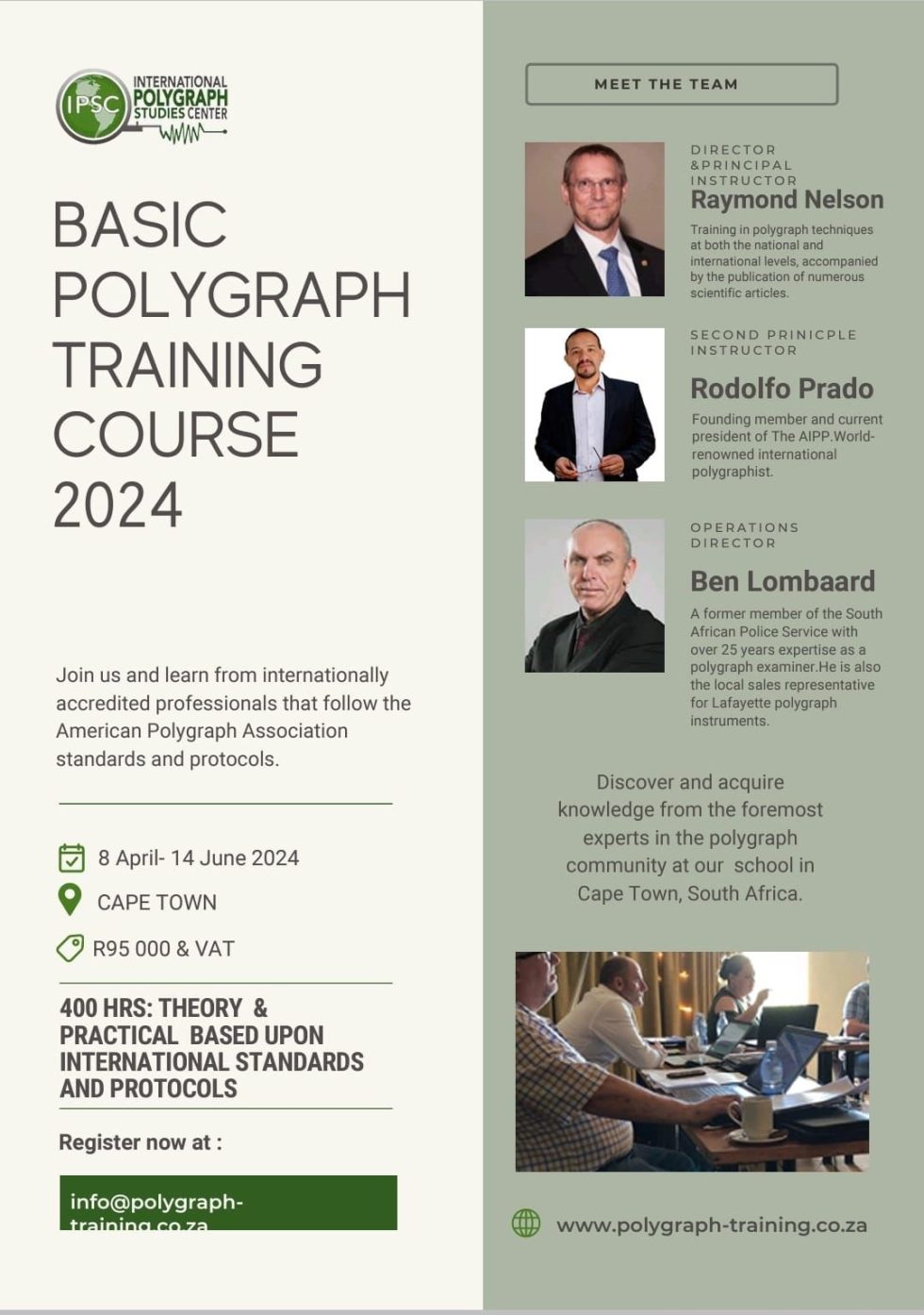 TRAINING COURSES | IPSC